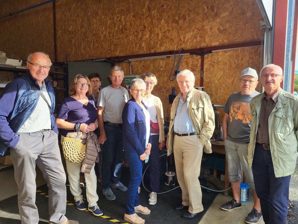 Visite de la brosserie BRENET le 12 octobre 2023 - CRM - Macif