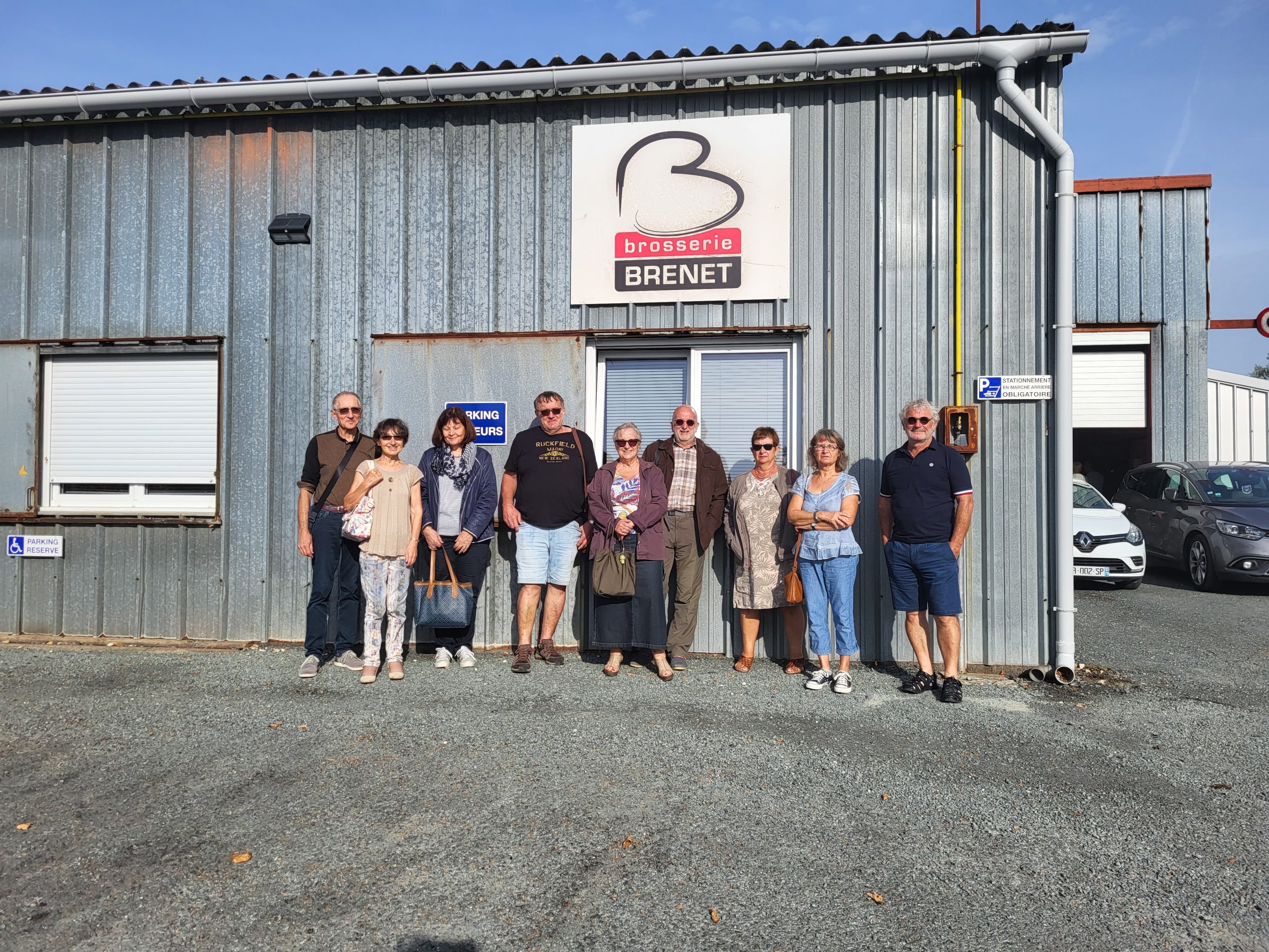 Visite de la brosserie BRENET le 12 octobre 2023 - CRM - Macif